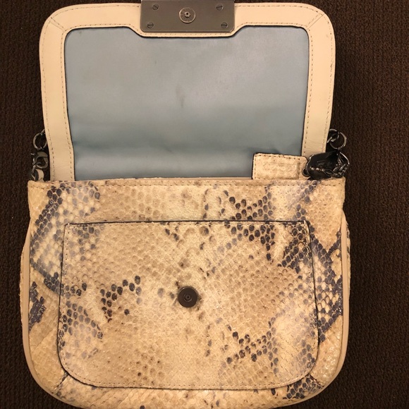 Coach | Bags | Coach Embossed Python Purse | Poshmark